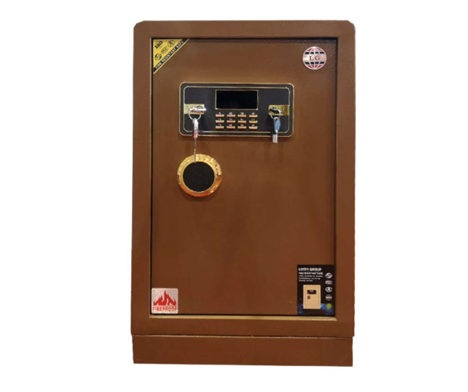 BLG Safes | LG Safe Box Turbo AP 70A H70 x W43 x D38 Brown – Lotfy Group